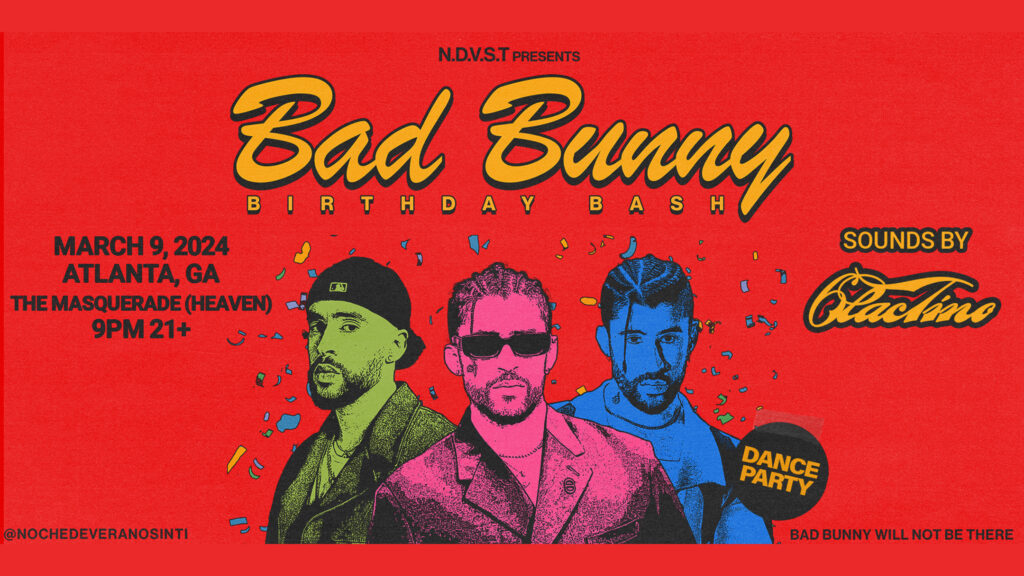 Bad Bunny Birthday Bash: A DJ Dance Party - The Masquerade