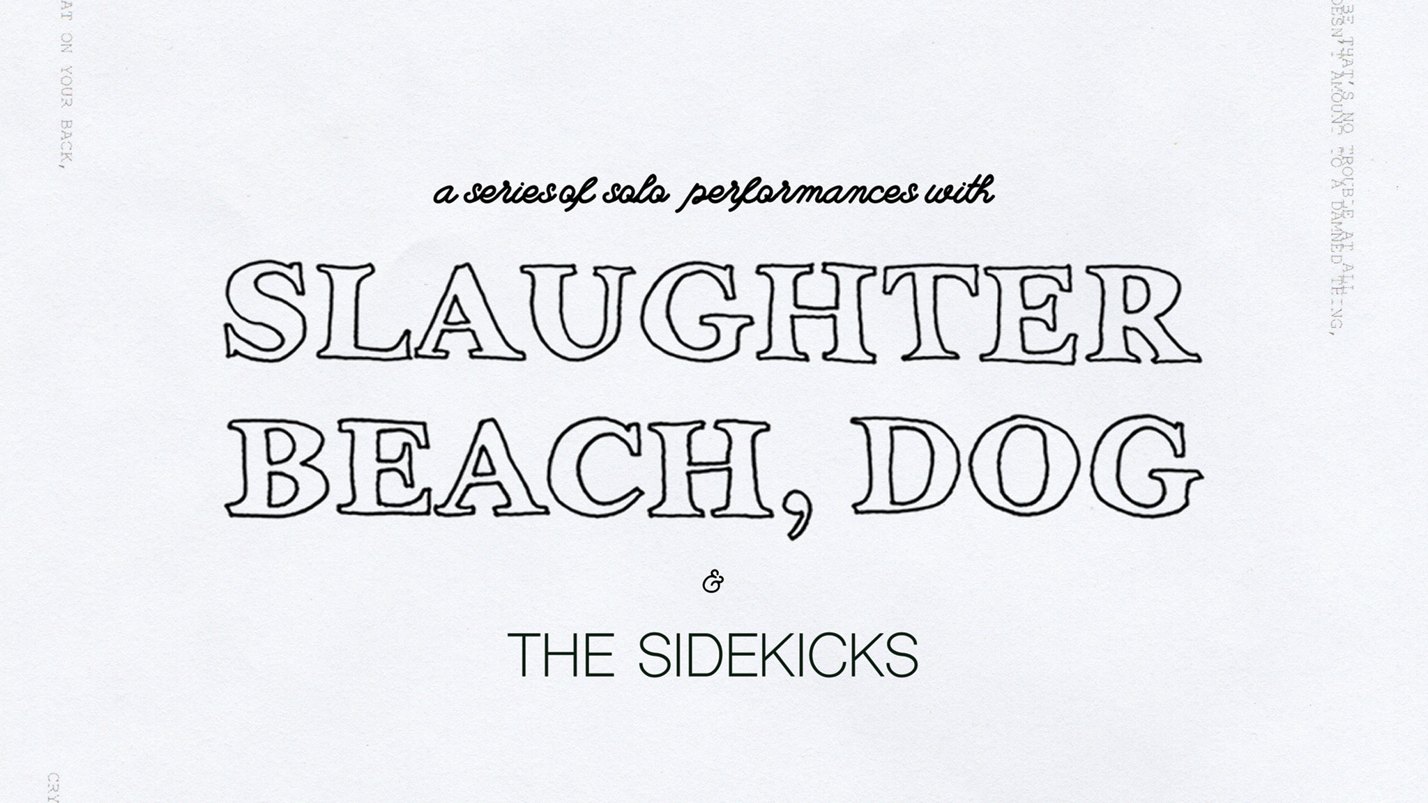 Slaughter Beach, Dog (Acoustic) - The Masquerade